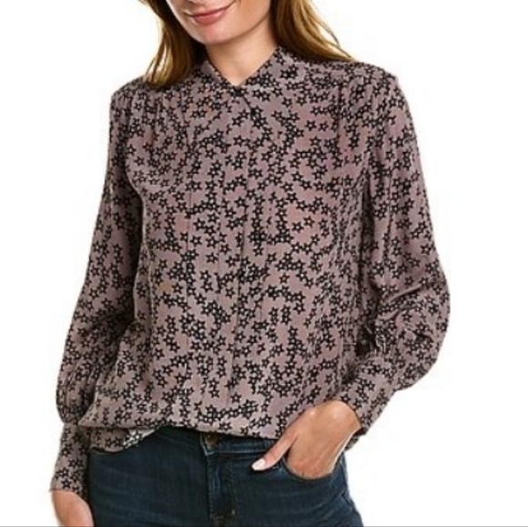 Equipment | Tops | Equipment Silk Star Blouse Nwt | Poshmark